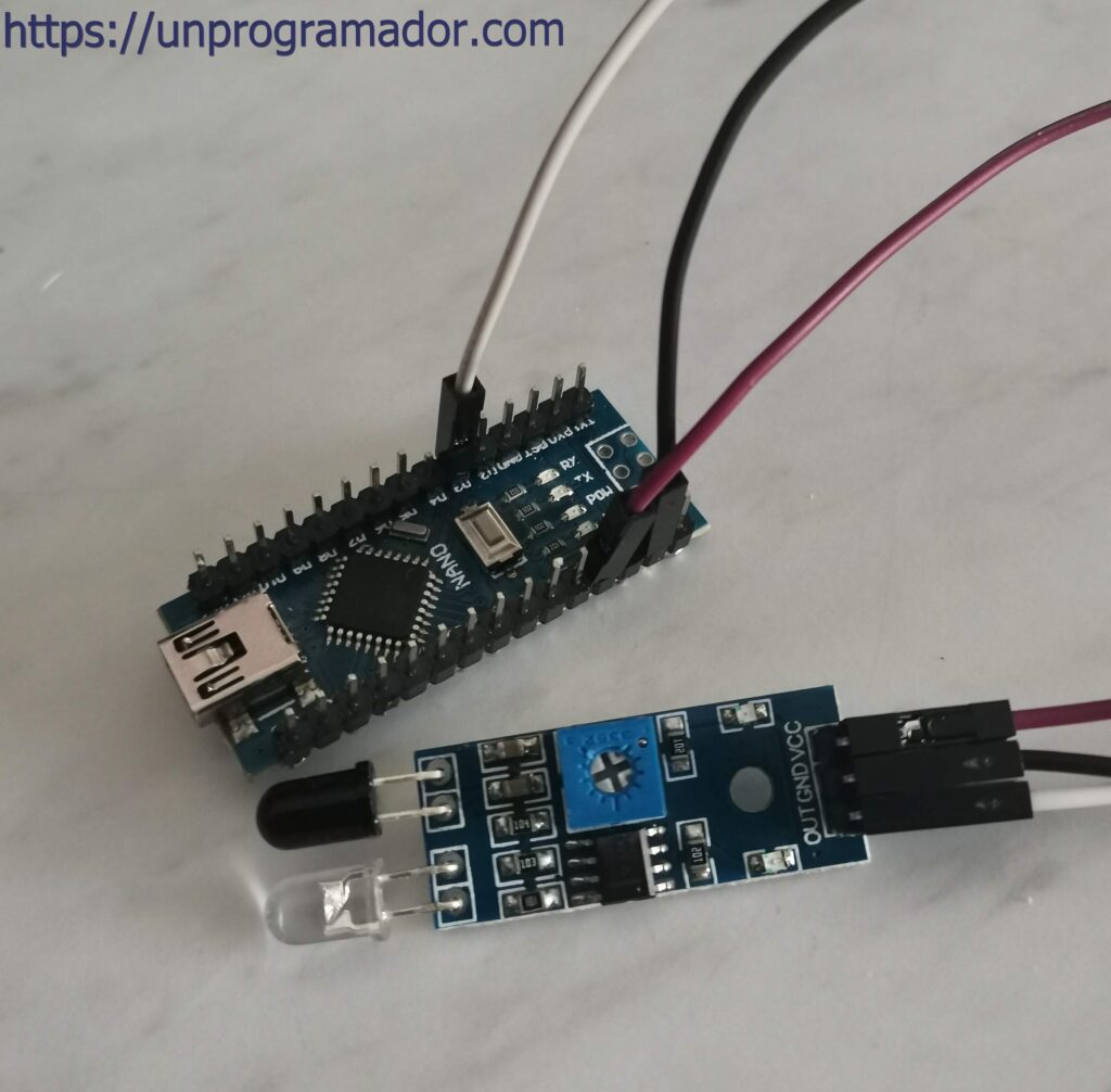 Sensor Infrarrojo Fc 51 Con Arduino Unprogramador